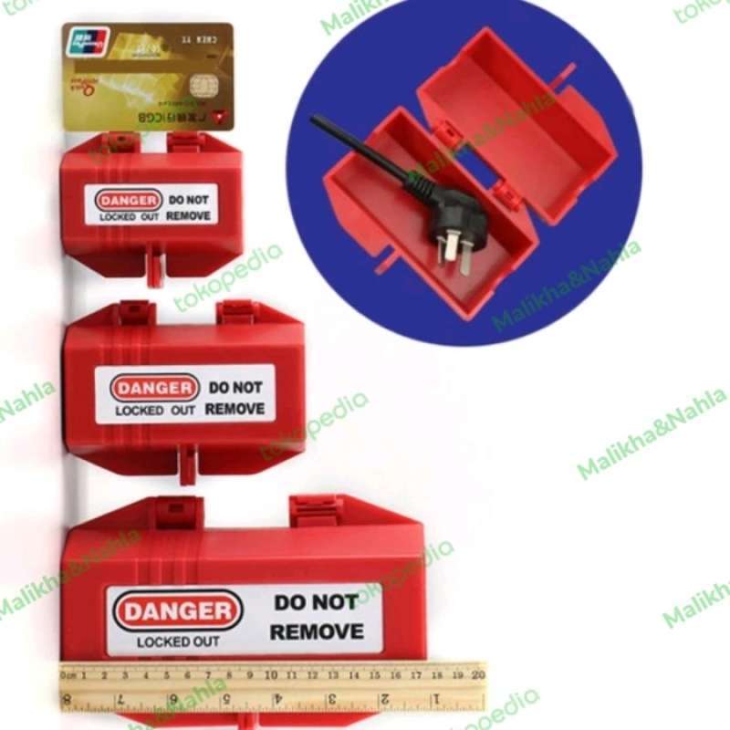 Jual Alat Loto Penguncian Steker Listrik Electrical Plug - Large Di ...