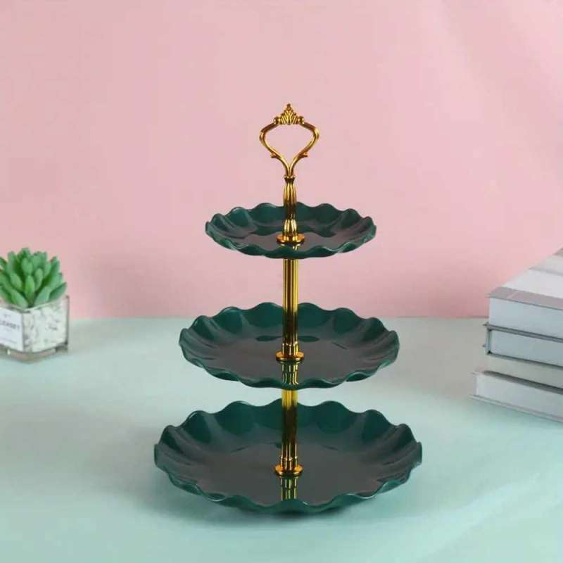 Jual Rak Kue Susun 3 Tingkat Detachable Plate Cake Stand Display Mb-3 ...