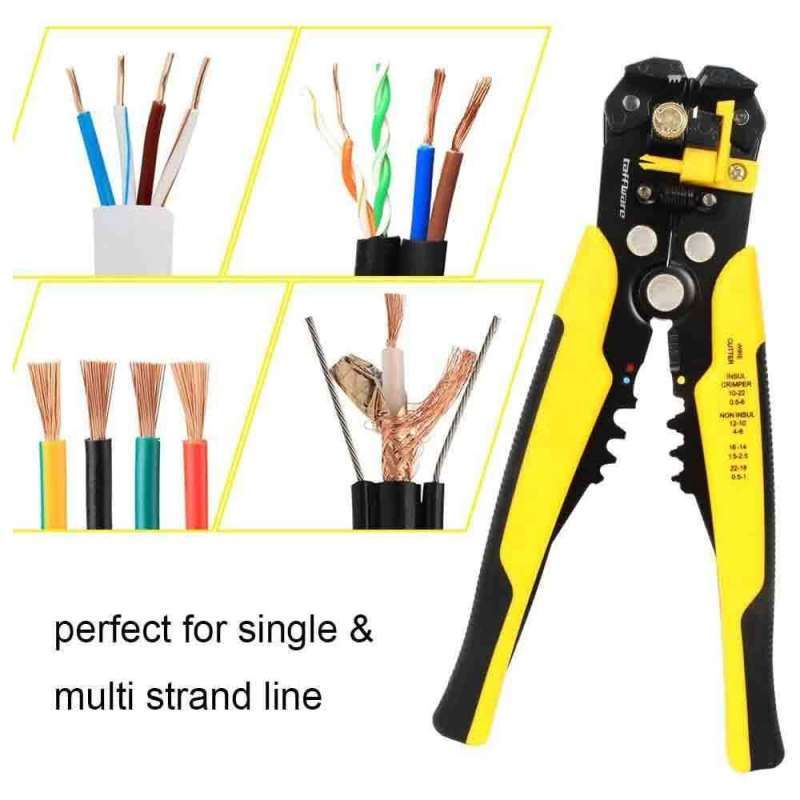 Jual Tang Kabel Automatic Wire Stripper Cutter Crimper Pliers Tk0742 ...