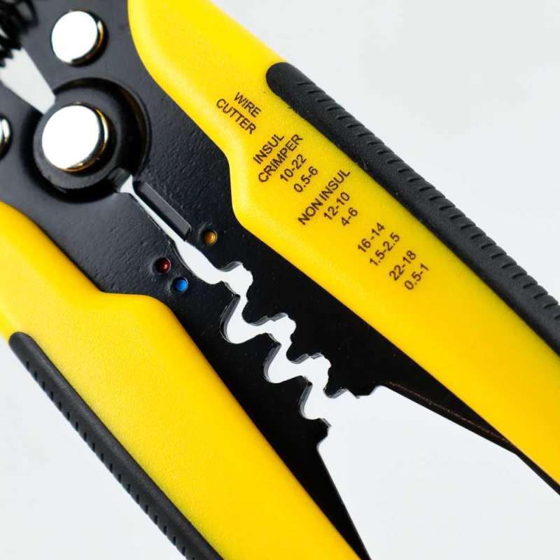 Jual Tang Kabel Automatic Wire Stripper Cutter Crimper Pliers Tk0742 ...