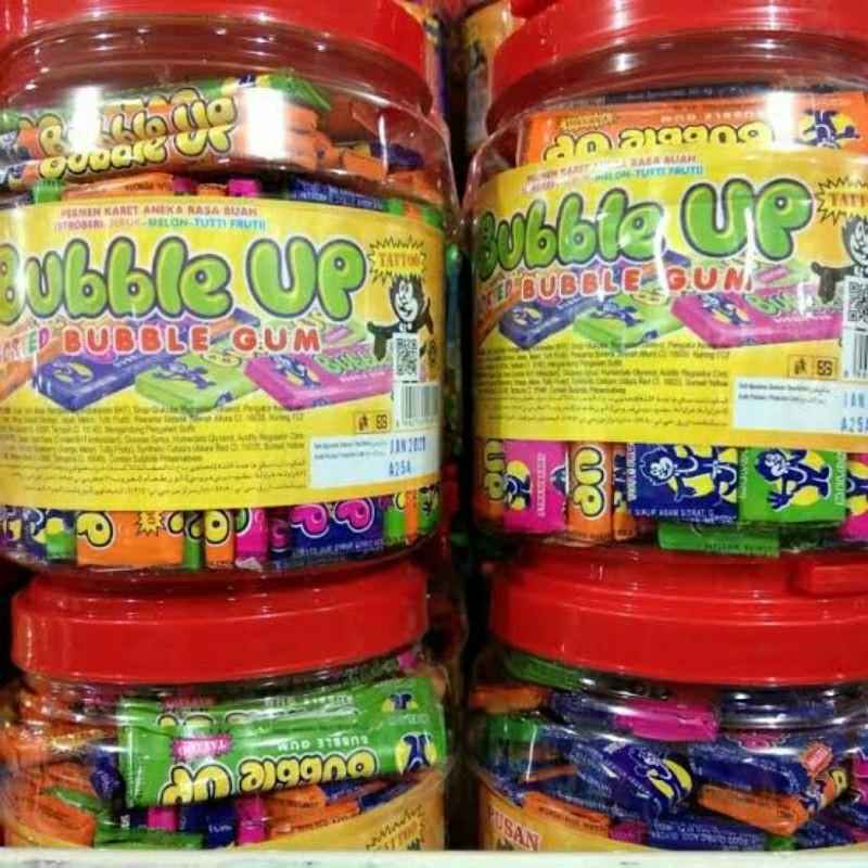 Jual Permen Karet Bubble Up Assorted 320gr (80pc) Di Seller ...