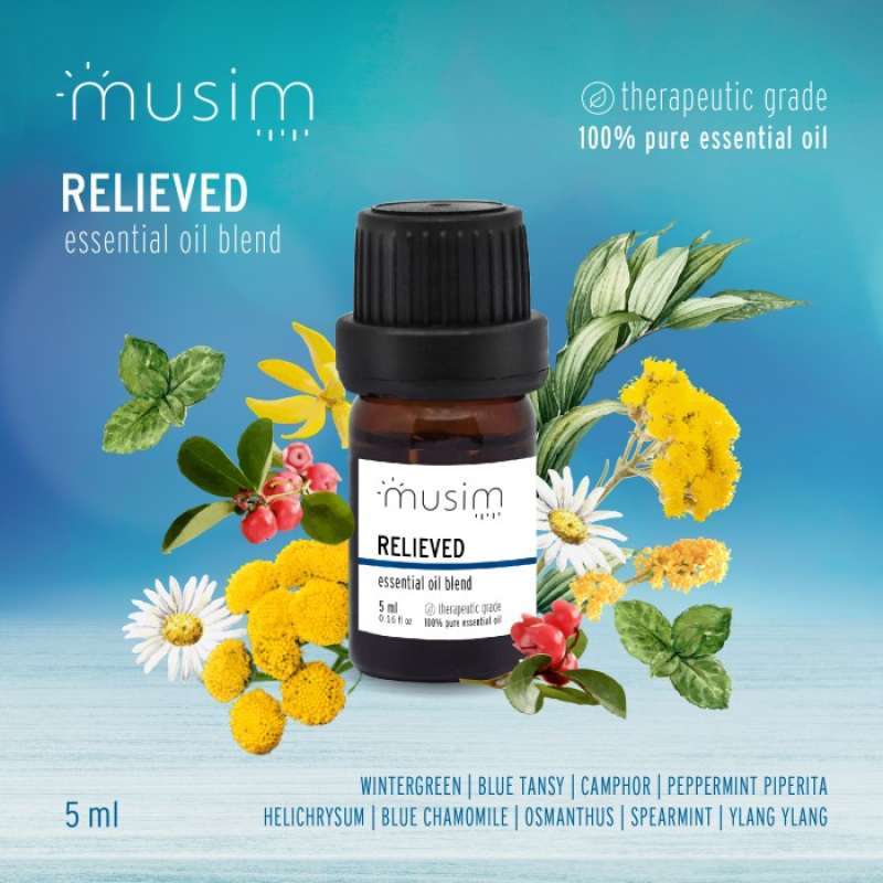 Promo Relieved Oil Deep Relieve Muscle Joint W Blue Tansy Massage It ...