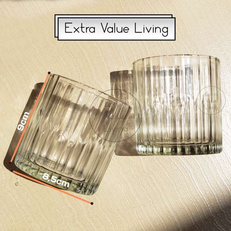 Jual Gelas Kaca Estetik 6 Pcs Gelas Minuman Set Gelas Kopi Teh Gelas Picca Citinova Gelas ...