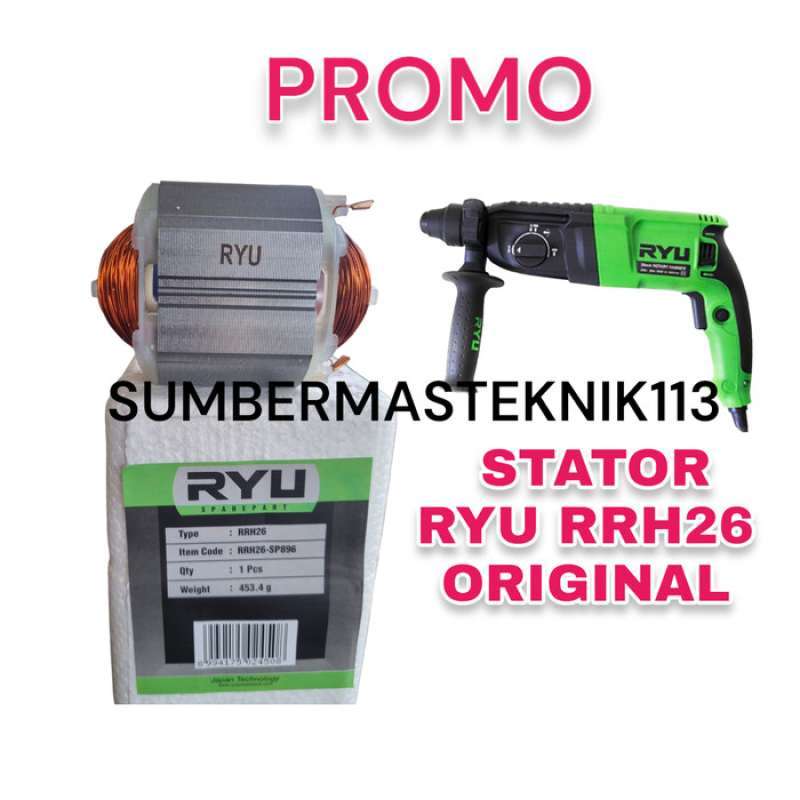 Jual Stator Ryu Rrh 26 Bantalan Rotary Hammer Ryu Rrh26 Original Ryu Di Seller Shin Store ...