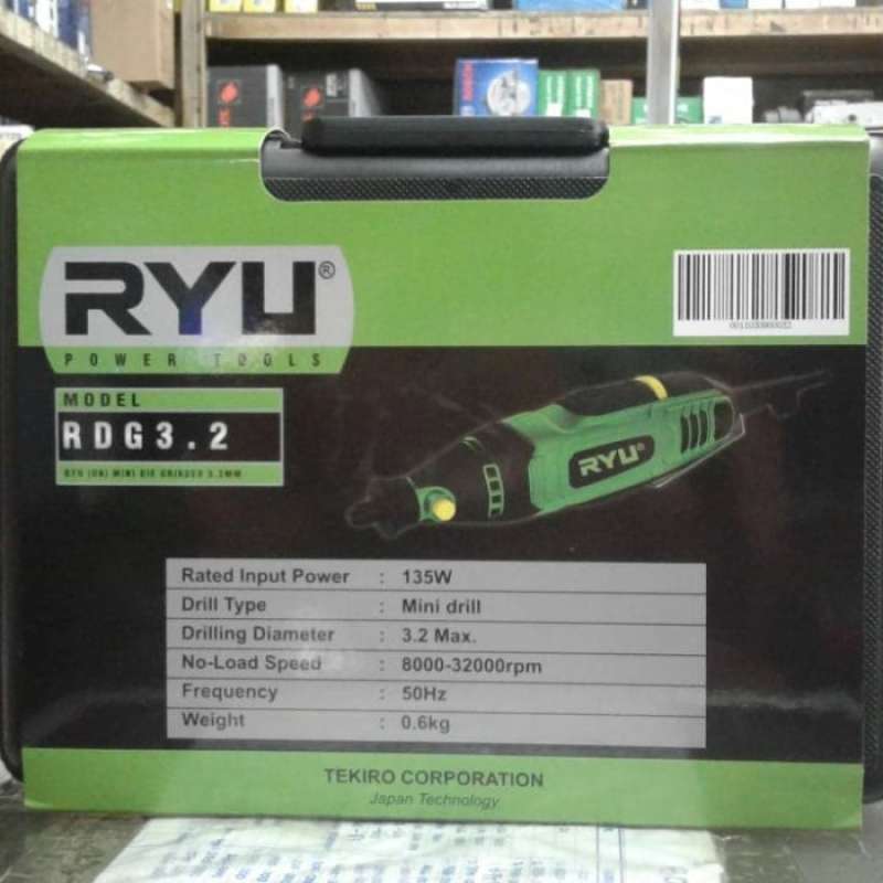 Jual Ryu Mini Die Grinder / Tuner / Gurinda Set Rdg 3.2 / Rdg3.2 Di ...