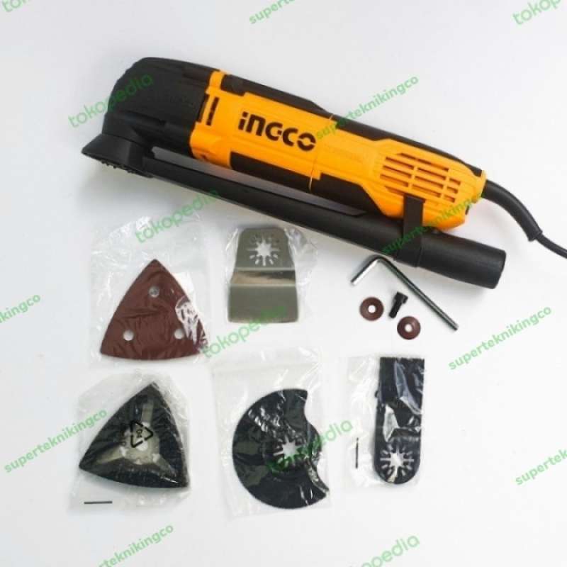 Jual Mf3008 Mesin Cutter Multi Oskilasi Oscillating Tools Set Ingco Mf ...