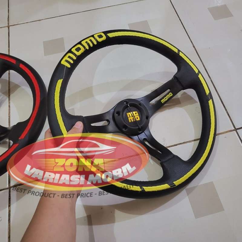 Promo Gst Steer Stir Racing Celong Mobil Universal Momo Full Bordir 14 ...