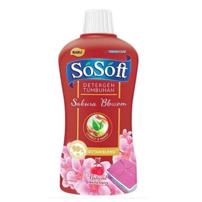 Jual Sosoft Deterjen Sakura Blossom Botol 700 Ml Di Seller Makmur Pasar ...