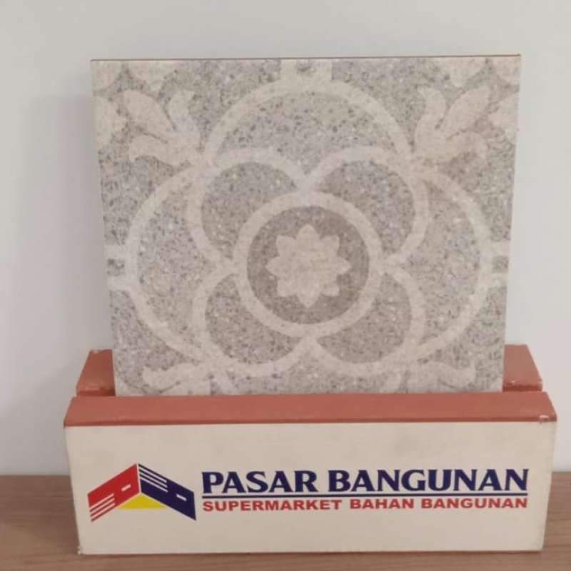 Jual Keramik Asia Tile Roma Grey Decor 25x25 Kualitas A Di Seller Pasar ...