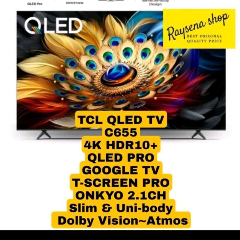 Jual Tcl 65c655 Qled Pro 4k Google Tv 65 Inci Di Seller Raysena Shop - Bambu Apus, Kota ...