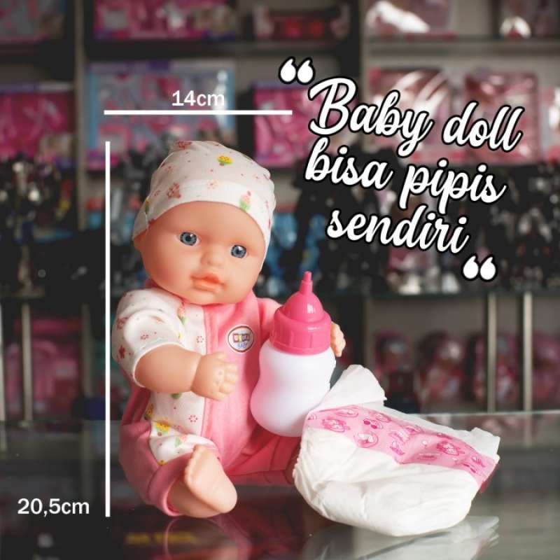 Promo Boneka Bayi Bisa Minum Pipis Dan Bicara - Baby Alive Doll 8001b4 Diskon 23% Di Seller ...
