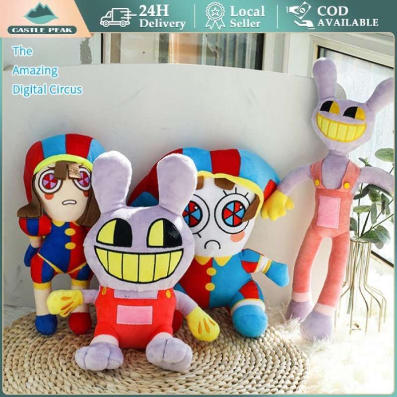 Promo The Amazing Digital Circus Plush Toy Soft Stuffed Animation ...