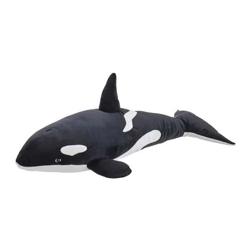 Promo Boneka Hiu Orca Ukuran 60cm_hitam/putih Diskon 23% Di Seller ...