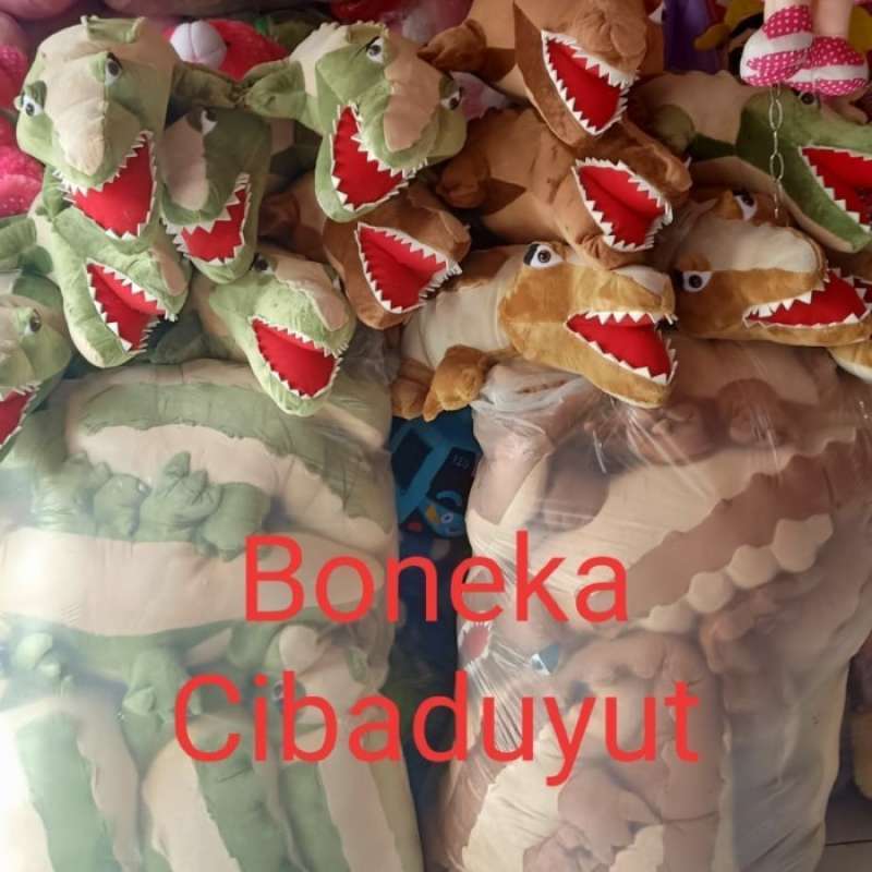 Promo Boneka Buaya Besar 1 Meter Bagus #original[grosir] Diskon 23% Di ...
