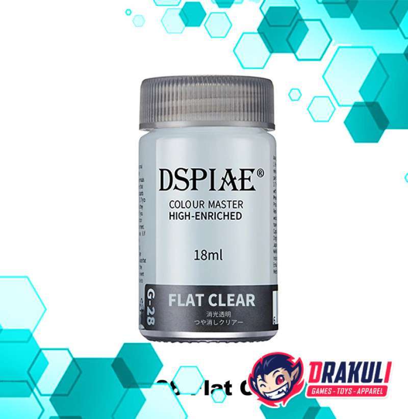 Jual Dspiae Model Kit Paint Colour Master High Enriched - Flat Clear G ...