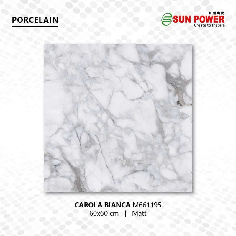 Jual Granit Lantai Matt - Carola Bianca | Sun Power Di Seller Sun Power ...