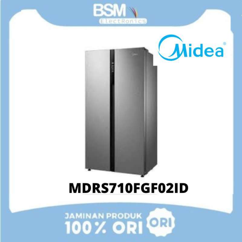 Jual Midea Kulkas Side By Side / 2 Pintu 548l - Model Mdrs710fgf02id ...