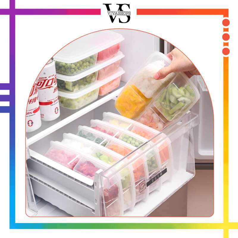 Jual Tempat Penyimpanan Makanan / Food Storage Food Prep Kotak Makan 4 ...