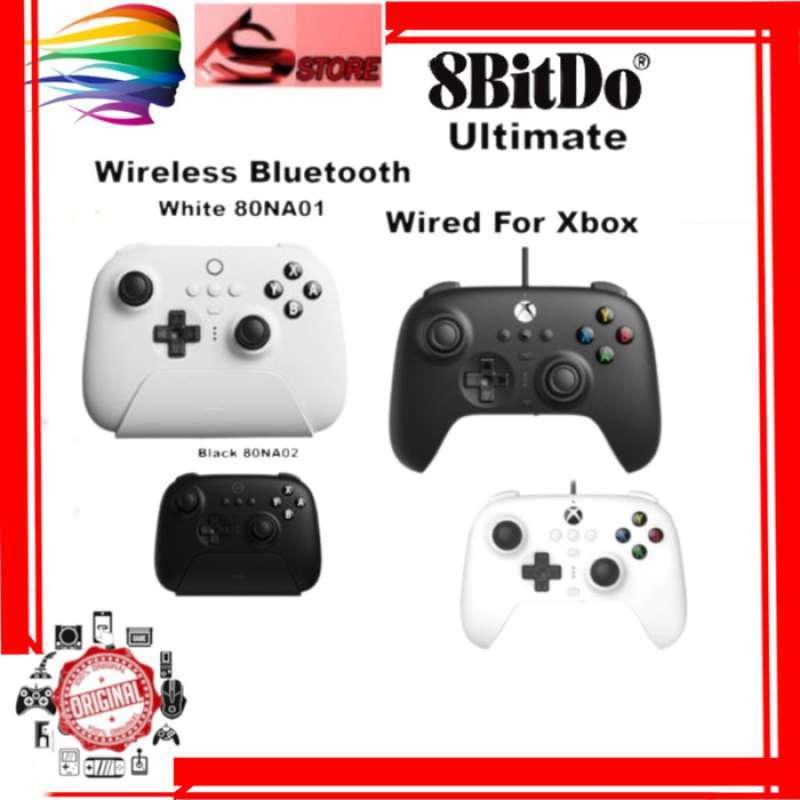 Promo Promo- 8bitdo Ultimate Wireless Bluetooth Dan Wired Windows 10/11 ...
