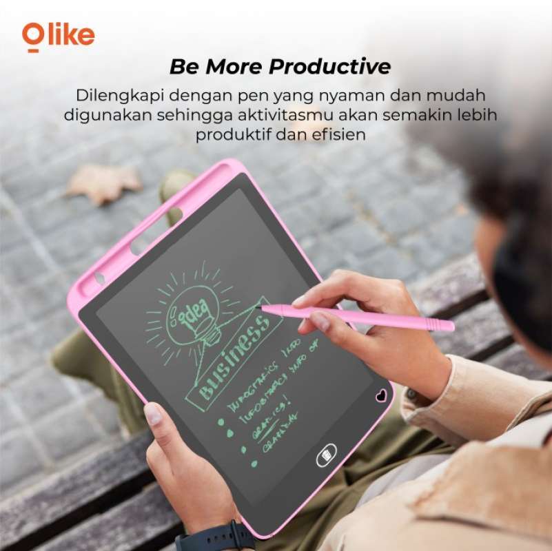Jual Olike Lcd Drawing Board Pad Writing Tablet 8.5 10.5 Inch Papan ...