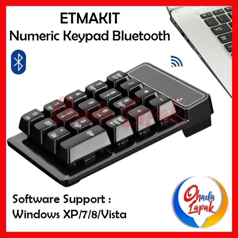 Jual Numeric Keypad Wireless Keyboard Usb Numeric Numpad Bluetooth ...