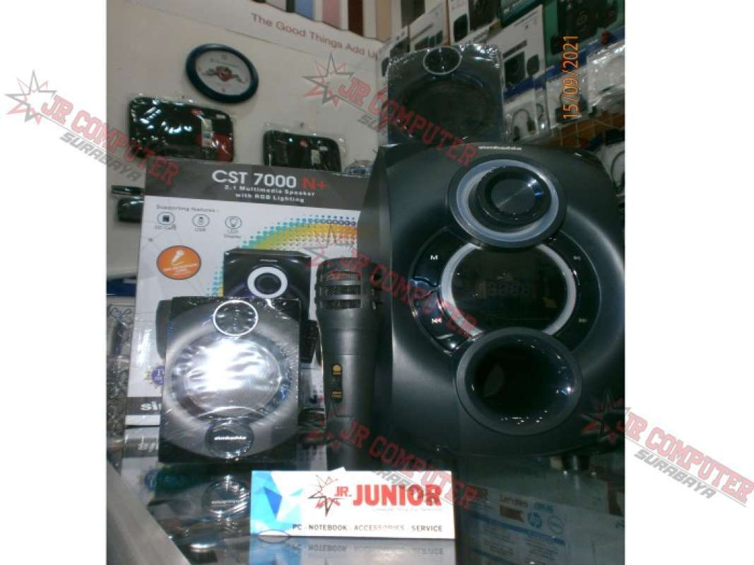 Promo Speaker Aktif Simbadda Cst 7000n+line In,usb,fm,bluetooth Free ...