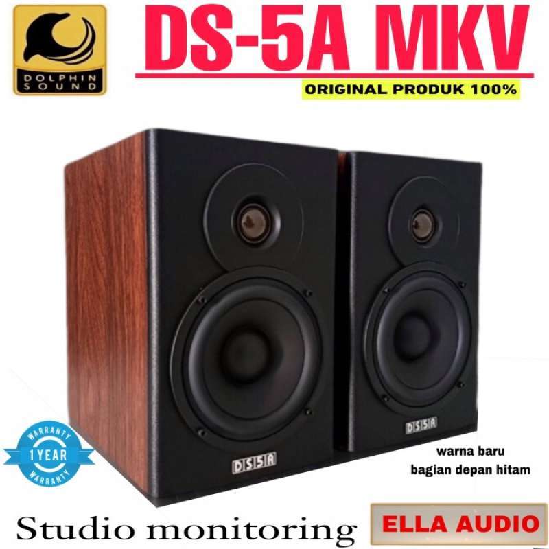 Promo Dolphin Sound Ds 5a Mk5 Speaker Powered Studio Monitor Diskon 23% ...