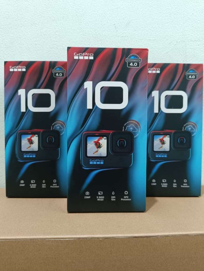 Promo Gopro Hero 10 Black Edition 23.6mp Hypersmooth 5.3k 60fps ...