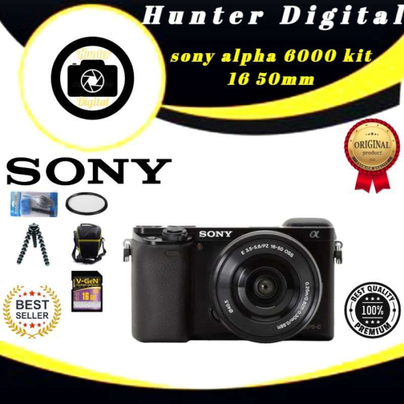 Promo Sony Alpha 6000 Kit 16 50mm Diskon 23% Di Seller Ryoma Store ...