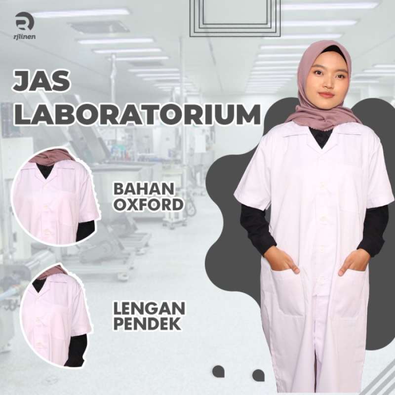 Jual Jas Laboratorium Panjang / Jas Lab / Jas Praktek / Jas Rumah Sakit ...