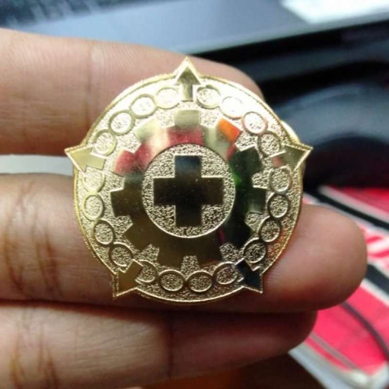 Jual Pin Safety Bros Safety Lencana Safety Pin K3 Lencana K3 Bros K3 Di Seller Raindrop ...
