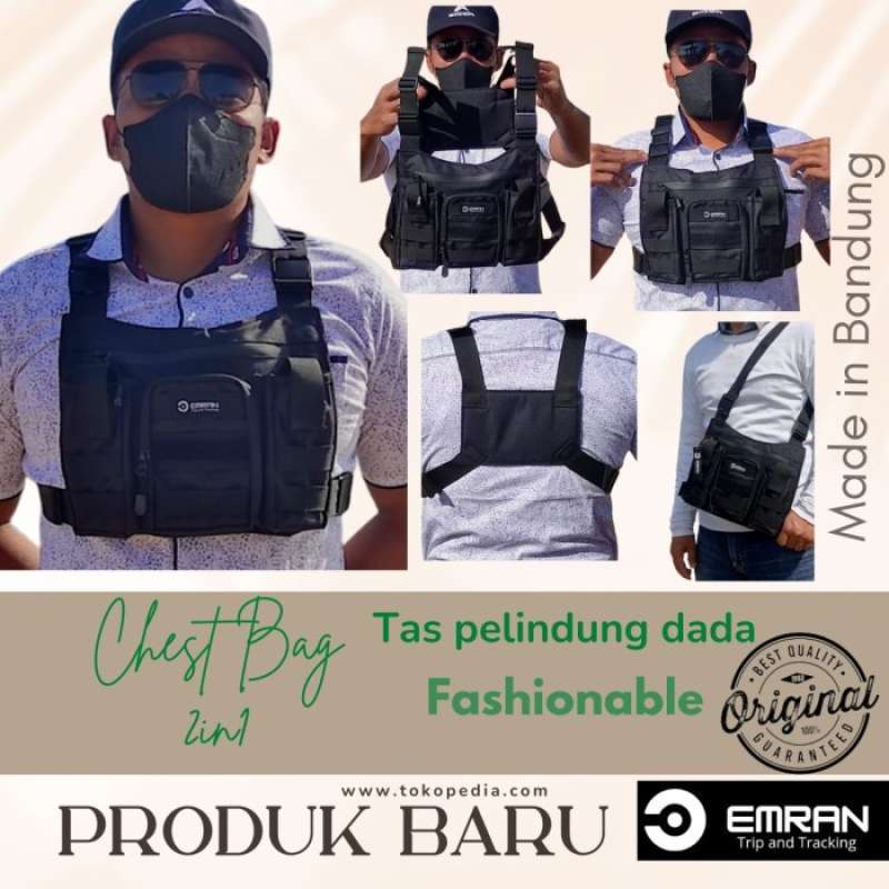 Jual Toraxs Safety Reading Emran Original Chest Bag Multifungsi 2in1 Di Seller Zati Shop ...