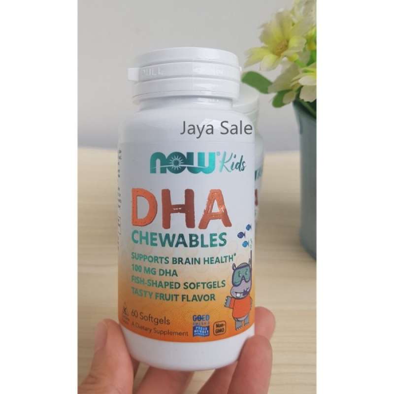 Promo Now Foods Kids Dha Chewables Dha 100 Mg Vitamin Anak Omega 3 ...