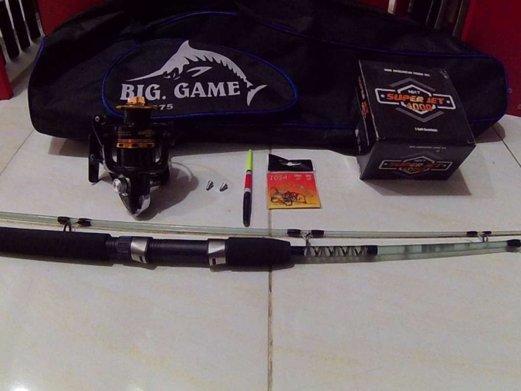 Promo 1 Set Pancing Laut Dengan Kekuatan Hingga 12kg Panjang Joran 165 ...