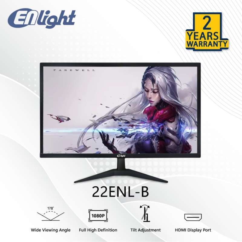 Jual Monitor Lcd Enlight 22enl-b 22inch Fhd Va Panel 75hz 2ms Hdmi Vga Di Seller Mantap Baru ...