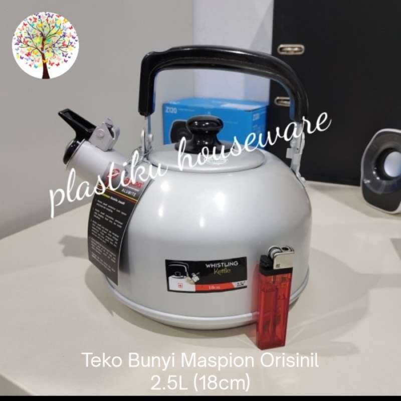 Jual Teko Bunyi Maspion 2,5l Ceret Air Teko Siul Whistling Kettle 18cm Di Seller Belanja-id ...