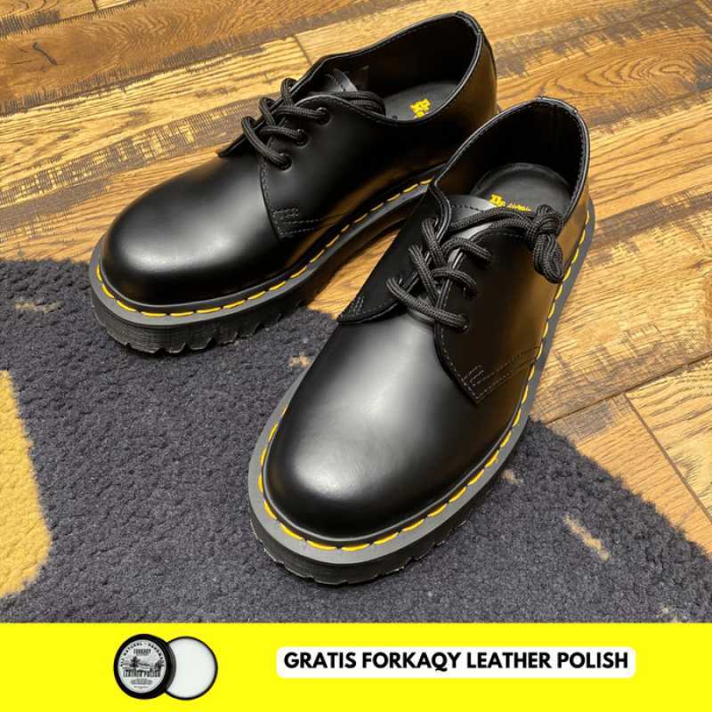 Jual Dr Martens 1461 Bex Black Smooth 3 Eye Docmart Di Seller Aghanim ...