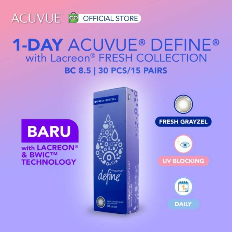 Jual Acuvue Define Rejuv ; 85 - Fresh Grayzel - -6,5 Di Seller Zati ...