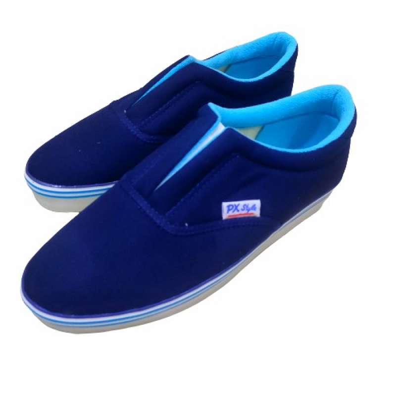Jual Sepatu Px Style Slip On Original Terlaris - 43 Navy 128p Di Seller ...