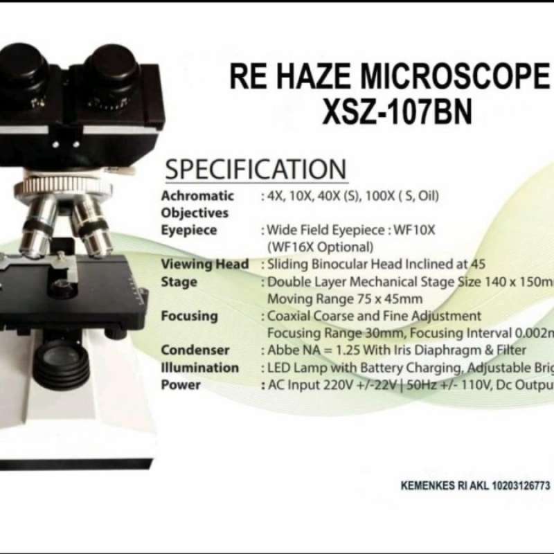 Promo Mikroskop / Microscope Re Haze Xhz 107 Bn Diskon 23% Di Seller ...