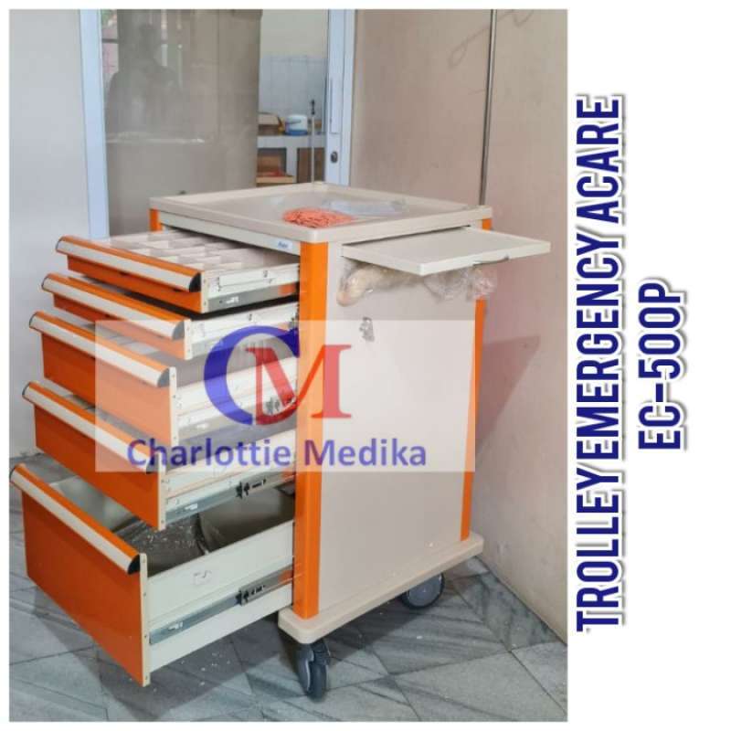Promo Troley Emergency Acare Ec-500p / Troli Emergency Acare Diskon 23% ...