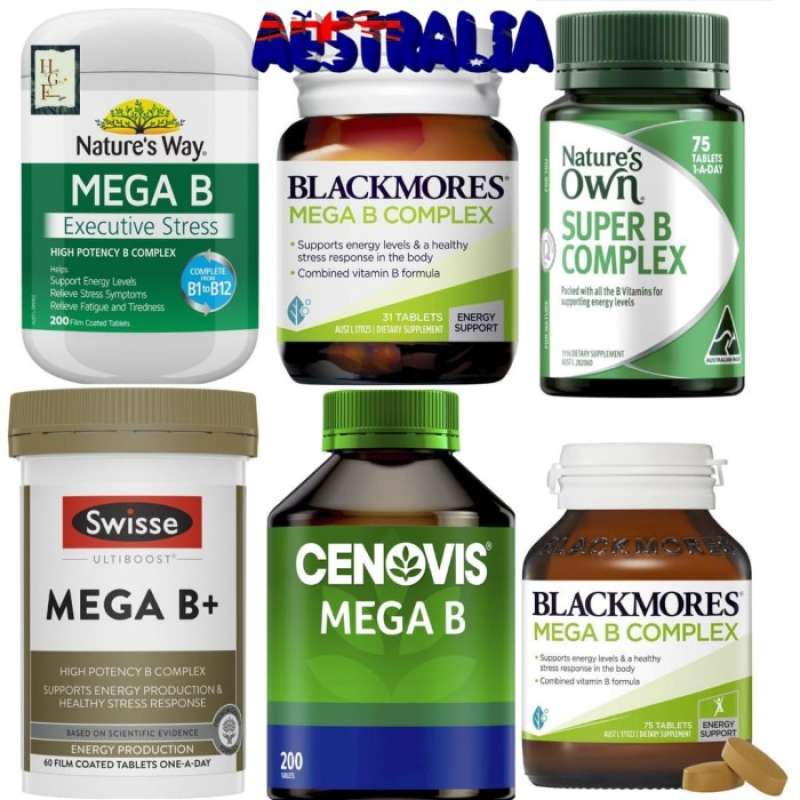 Promo Blackmores Mega B Complex 31 Tablets Diskon 23% Di Seller Tummy ...