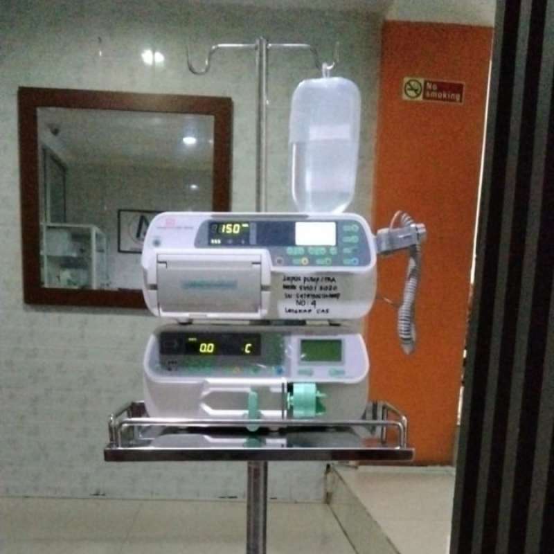 Promo Tiang Infus Pump Dan Syringe Pump Stainless Stel Diskon 23% Di ...