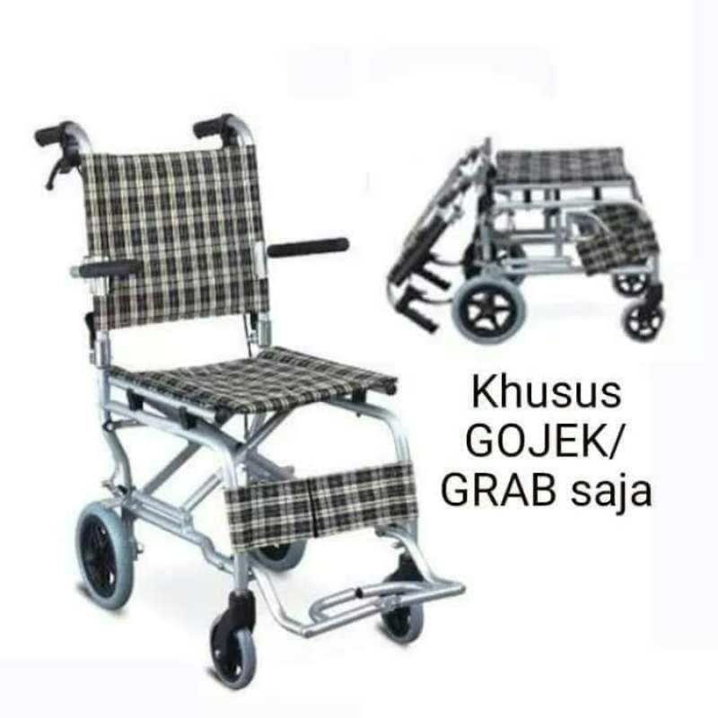 Promo Kursi Roda Travel Gea Fs 808/ Kursi Roda Umroh/ Kursi Roda ...