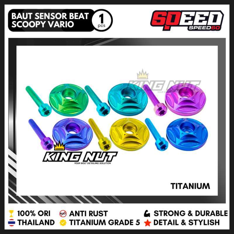 Jual Baut Cover Sensor Honda Vario 125 150 Baut Titanium Grade 5 ...