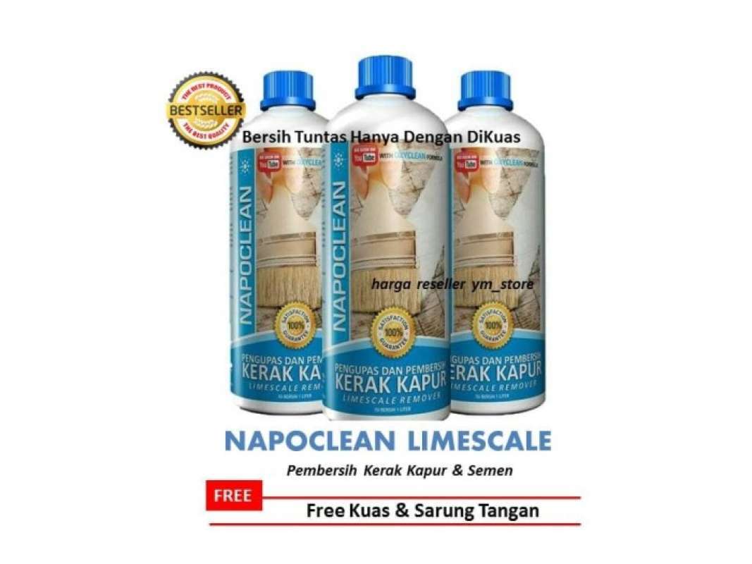 Promo Napoclean Limescale Pembersih Keramik Kamar Mandi, Porselen Laris ...