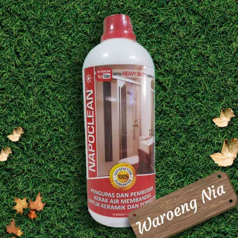 Promo Napoclean Merah Heavy Duty 1 Liter Pembersih Keramik Porselen 1l ...