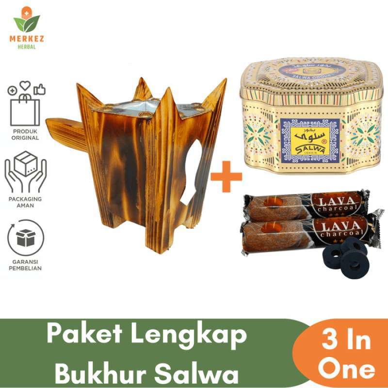 Promo Paket Lengkap Komplit Bukhur Buhur Dupa Arab Salwa By Surrati 100 ...