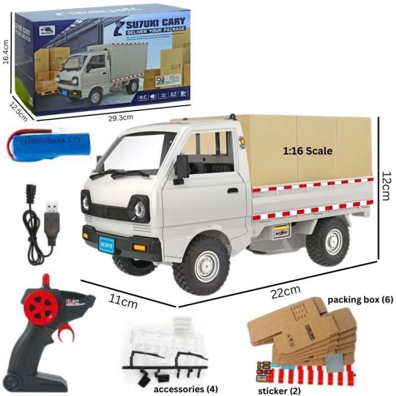 Promo Mobil Remote Control Suzuki Carry Pick Up Truck Box Rc Mini D42 ...
