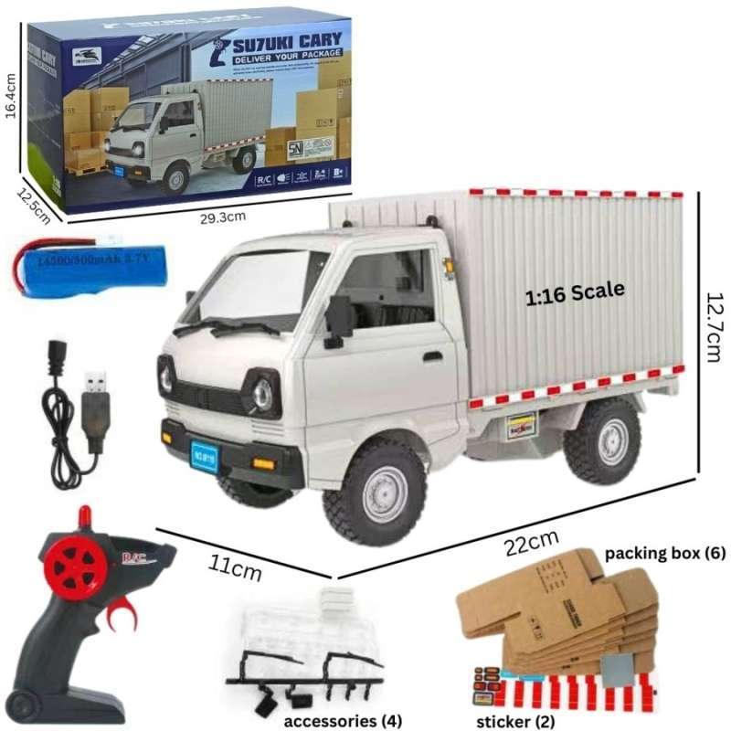 Promo Mobil Remote Control Suzuki Carry Pick Up Truck Box Rc Mini D42 ...